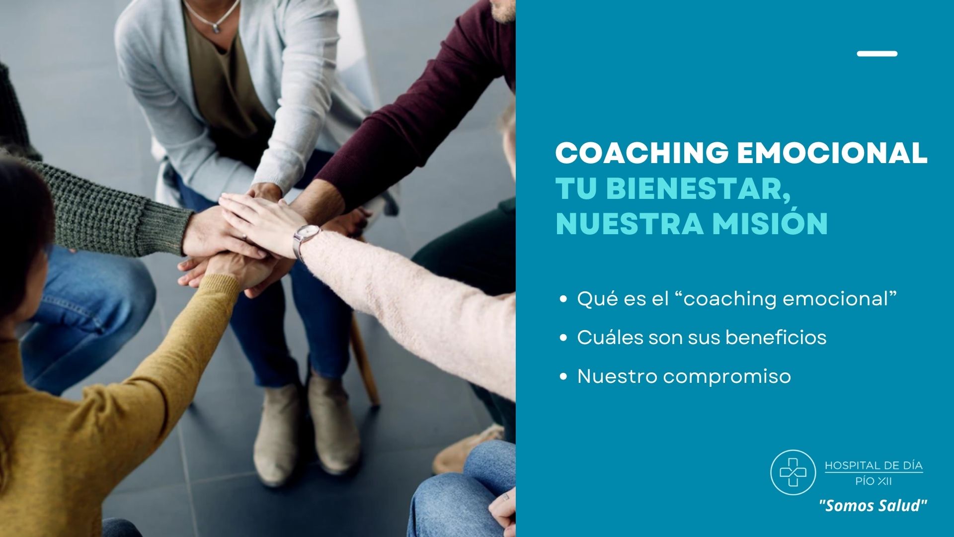 Coaching Emocional en el Hospital Pío XII: Tu bienestar, nuestra misión